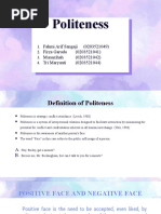 Leech Politeness Principles | PDF | Cognitive Science | Linguistics