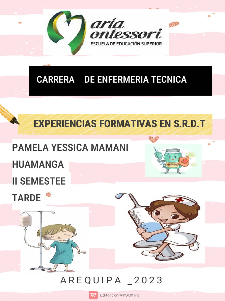 Experiencias Formativas en Enfermería Técnica | PDF