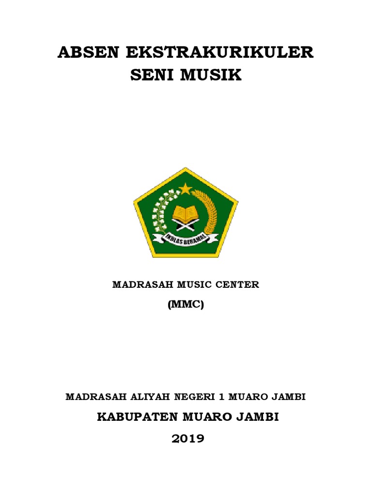 Daftar Hadir Ekstrakurikuler Musik | PDF