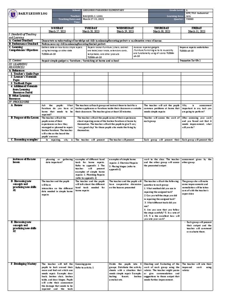 EPP IA Week7 | PDF | Learning | Teachers