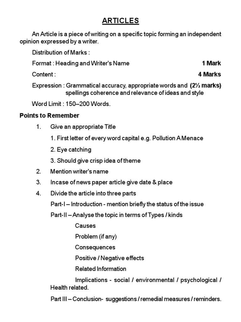 Articles: 91 Class XII - English | PDF | Cruelty To Animals | Small And ...
