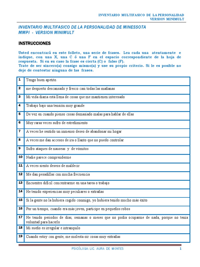 Minimult Cuadernillo Digital | PDF