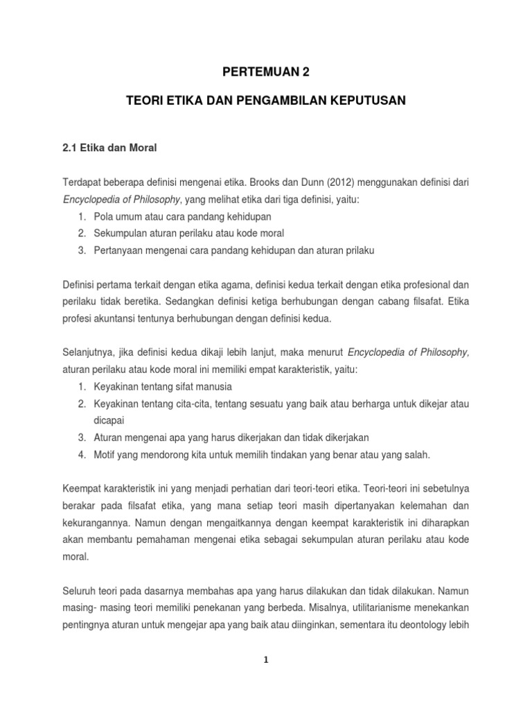 Pertemuan 2 | PDF