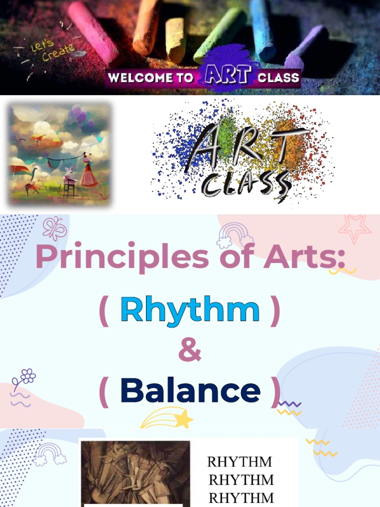 Principle of Arts (Balance & Rhythm) | PDF