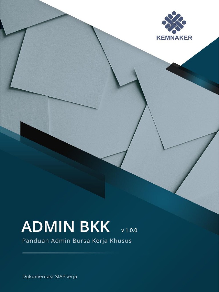Panduan Admin BKK 1.0.0 | PDF