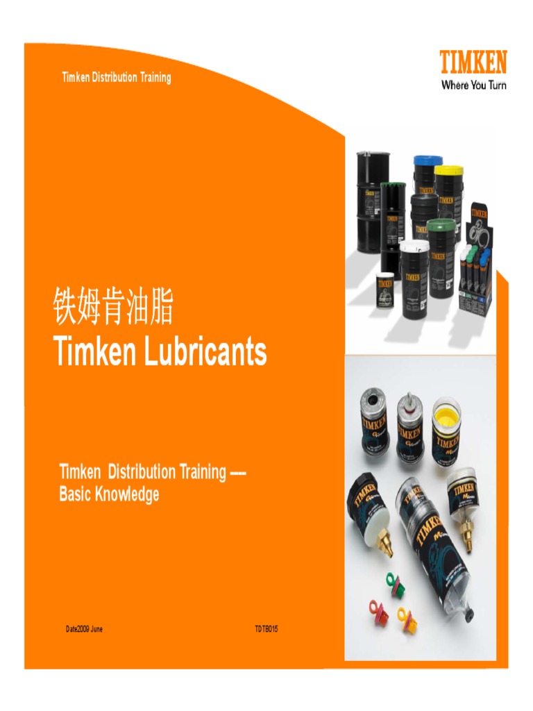 Timken Grease | Download Free PDF | Materials | Chemistry