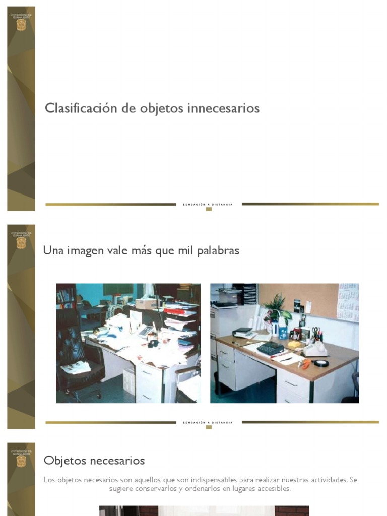 Clasificación de objetos innecesarios | PDF | Hogar, jardinería y bricolaje
