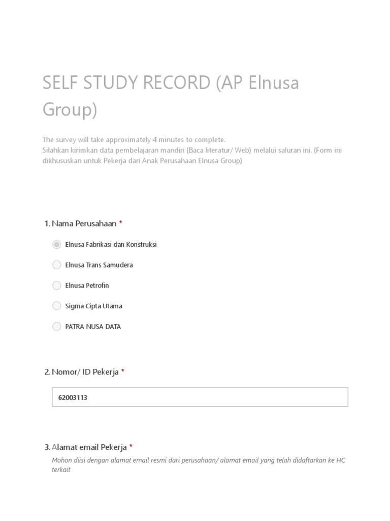 SELF STUDY RECORD Mesin Shearing | PDF