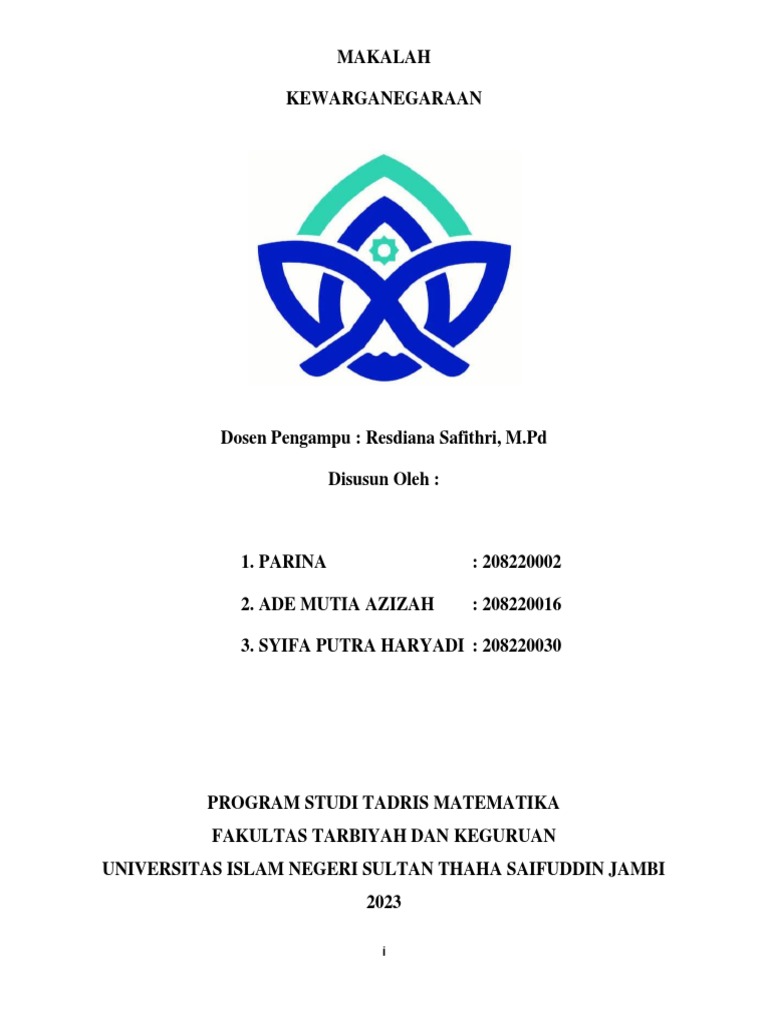 Makalah Kewarganegaraan (Kel 2) | PDF