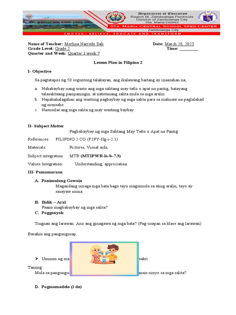 Filipino Week 7 d2 | PDF