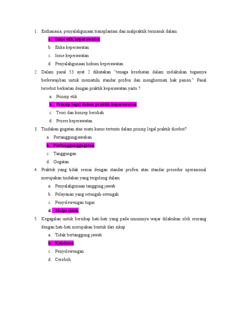 Soal IKD 1 | PDF | Pengembangan Diri | Kesehatan Holistik