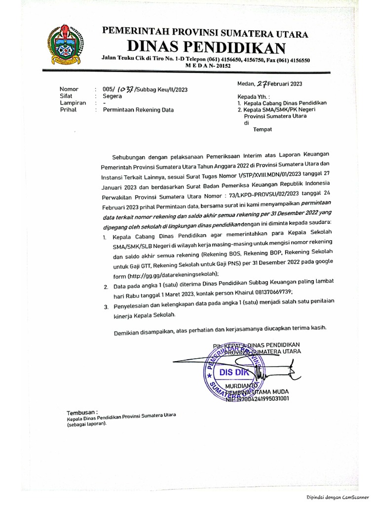 Permintaan Data | PDF