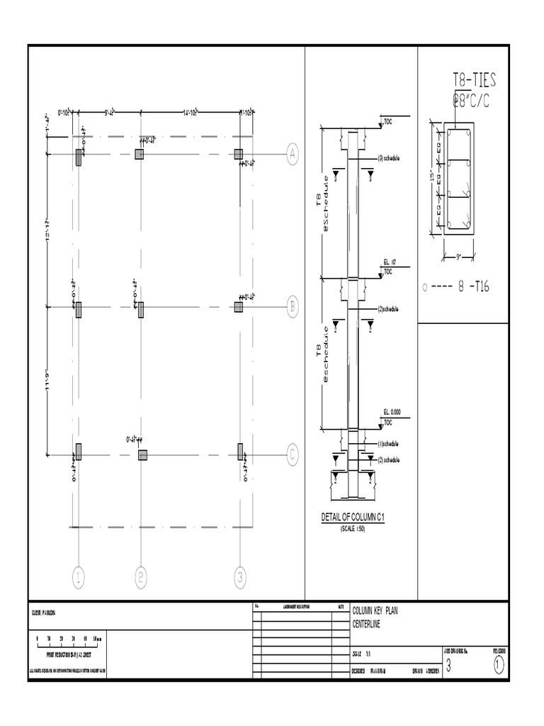 3 Column Centerline | PDF