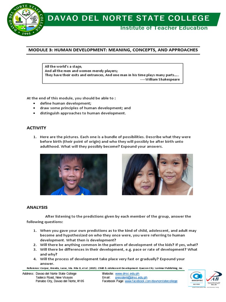 Understanding Human Development: Principles, Processes, and Approaches | PDF | Developmental ...