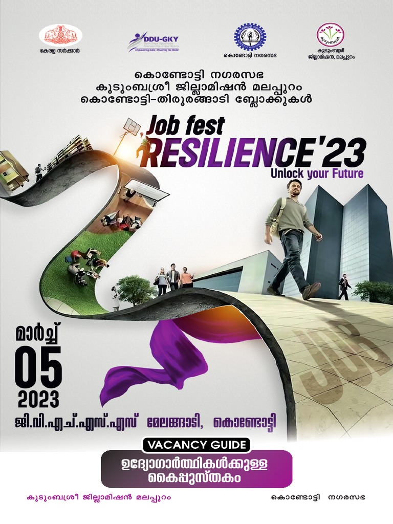 Vacancy Guide-Kondotty Job fest-RESILIENCE23 | PDF