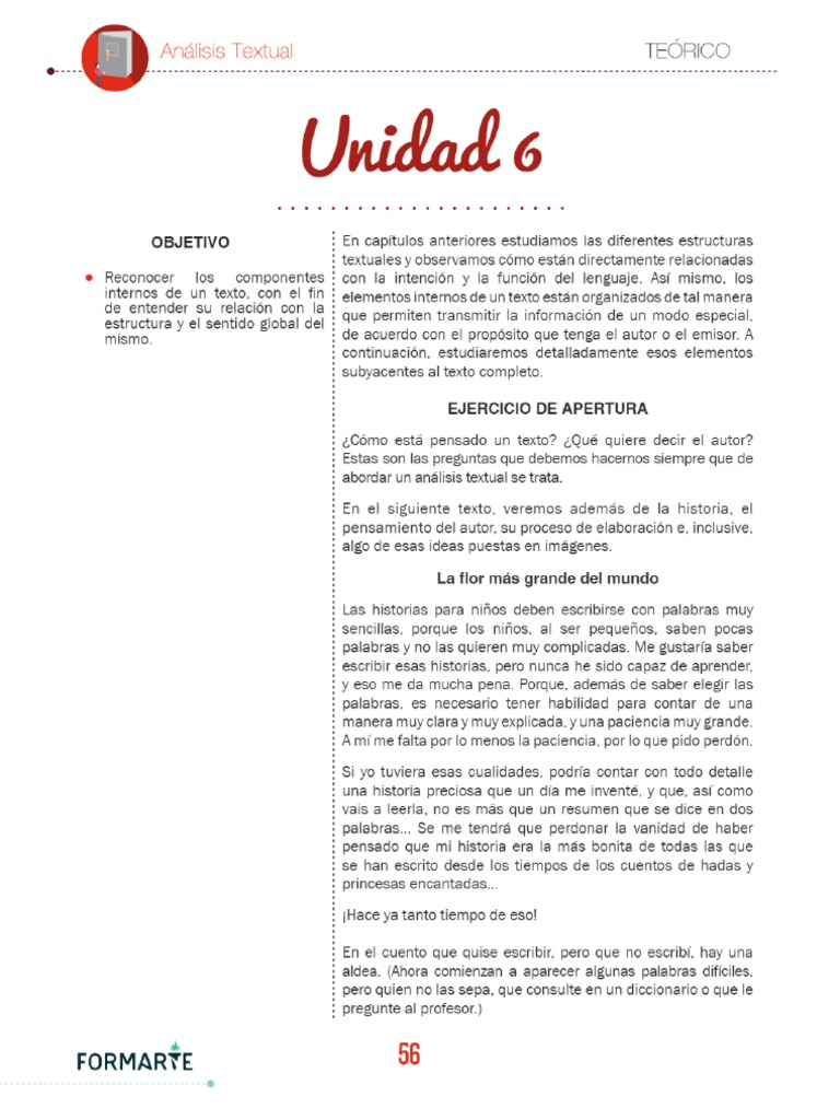 Módulo Teórico Análisis Textual | PDF