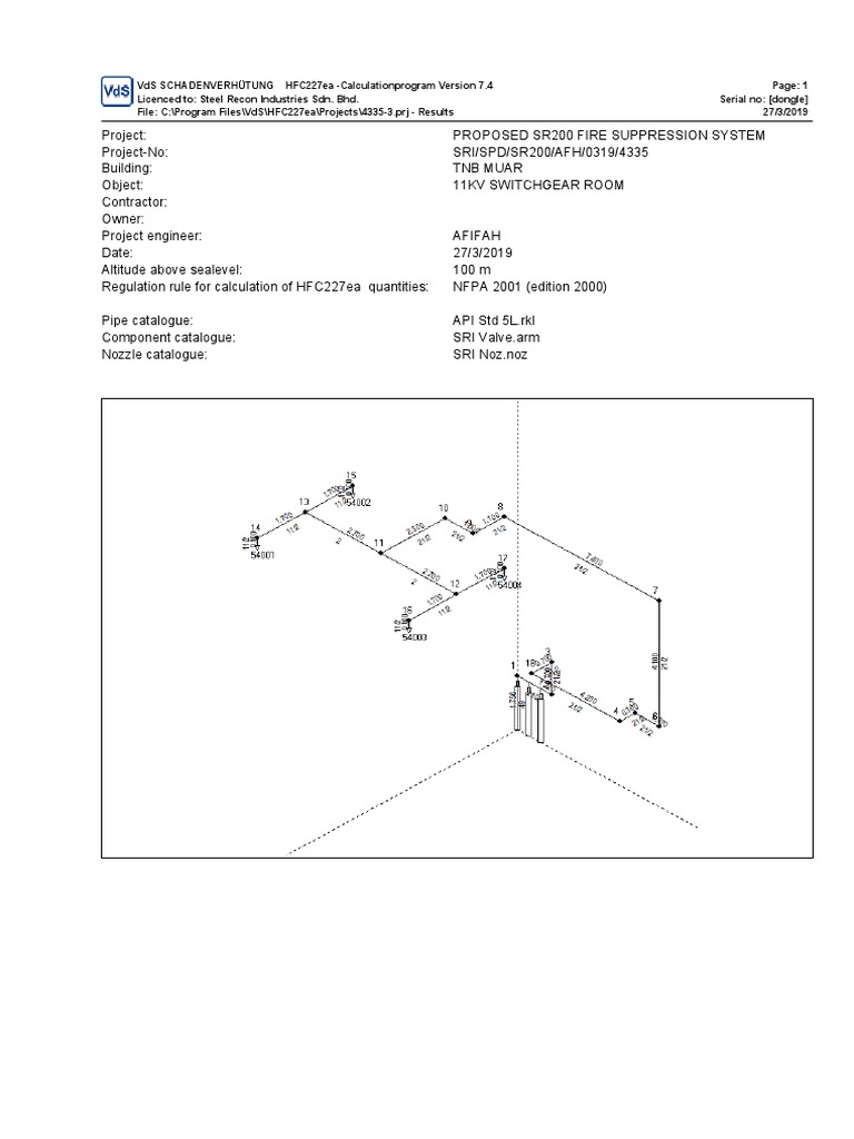11KV Switchgear Room | PDF | Pipe (Fluid Conveyance) | Mechanical ...