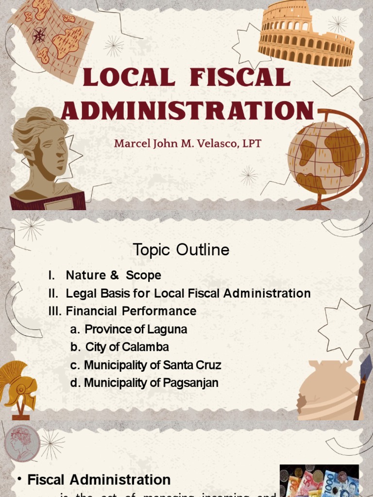 Velasco PA506 Local-Fiscal-Administration | PDF | Economies | Government