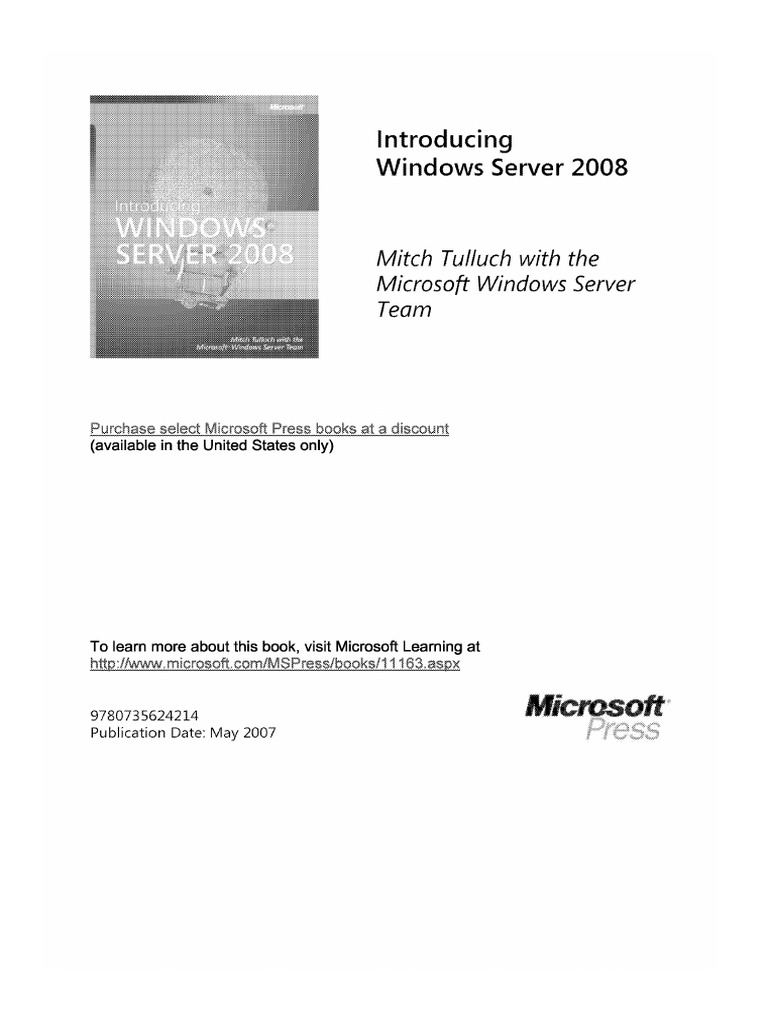 Window Server 2008 | PDF