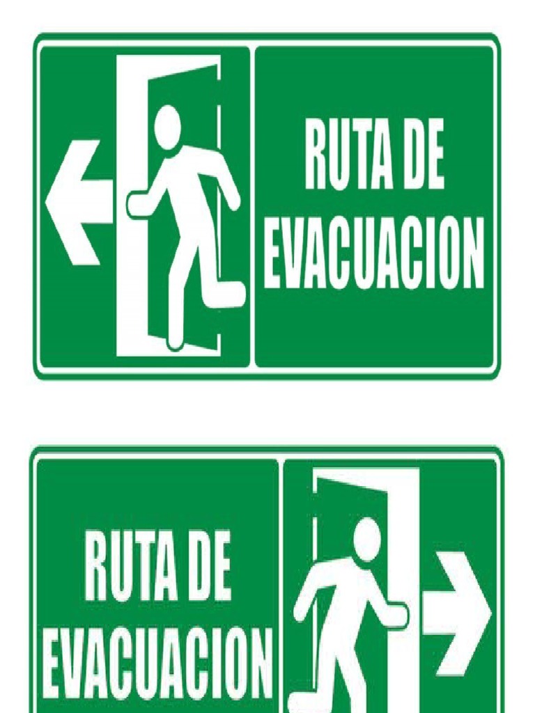Ruta de Evacuación | PDF