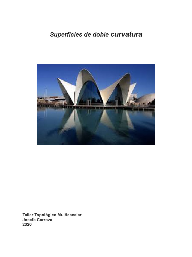Superficies de Doble Curvatura 123 | PDF | Geometría