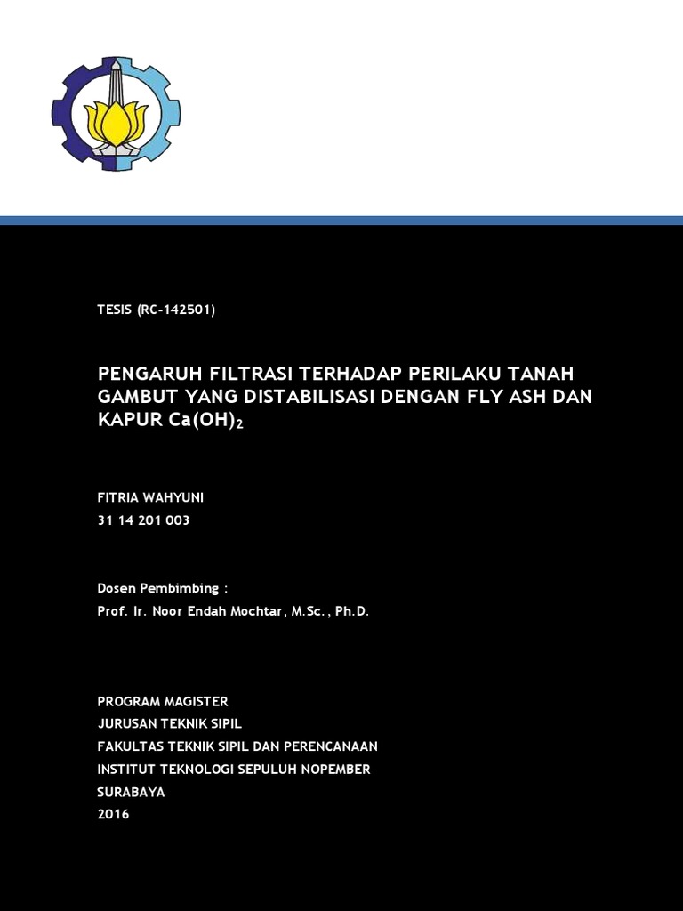 3114201003-Master Thesis | PDF