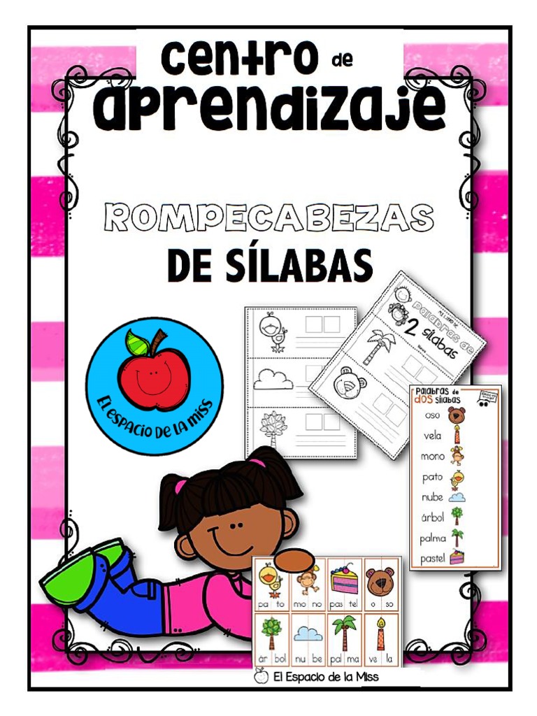 7 - Yo Aprendo Las Sílabas 7 - Rompecabezas de 2,3,4 Silabas | PDF