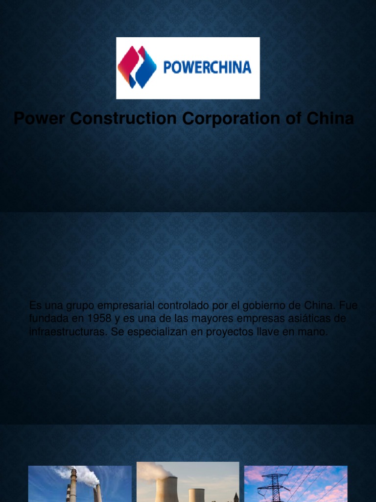Power Construction Corporation of China | PDF