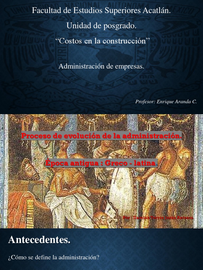 Admon - Greco Latina | PDF | imperio Romano | Republica Romana
