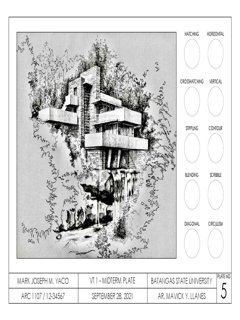 Mark Joseph M. Yaco ARC 1107 / 12-34567 VT 1 - Midterm Plate Batangas ...