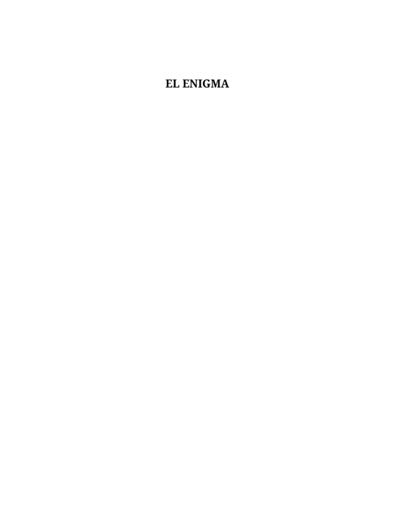 El Enigma | PDF