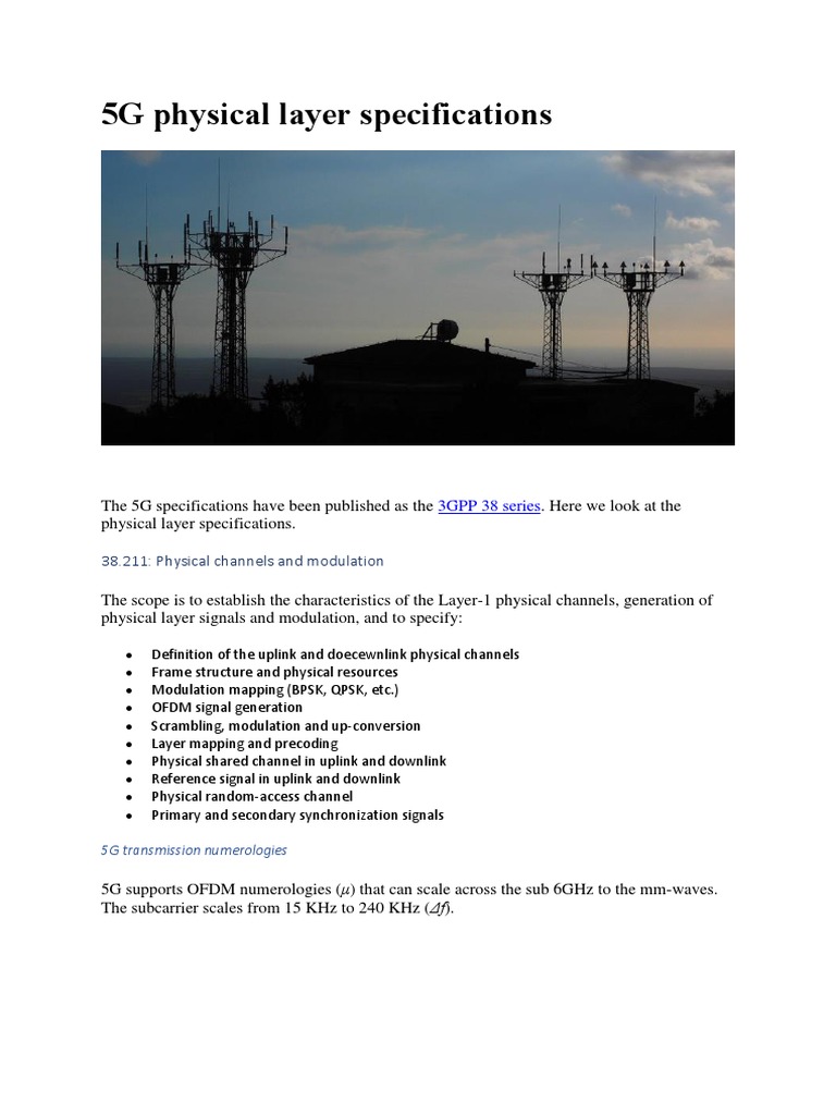 5G NR - Made Easy | PDF | Orthogonal Frequency Division Multiplexing ...