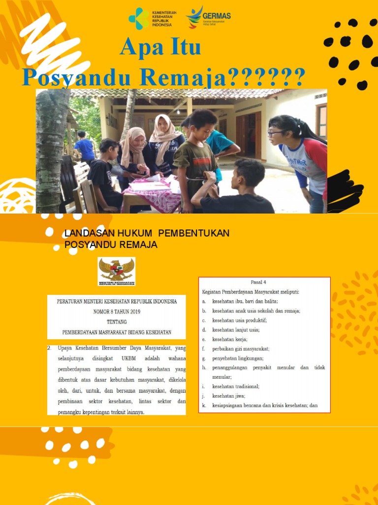 Materi Posyandu Remaja | PDF