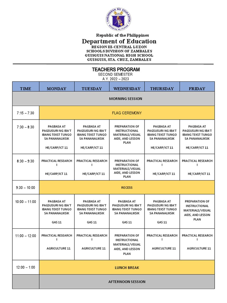 Teachers Program Iris | PDF | Southeast Asia | Public Administration