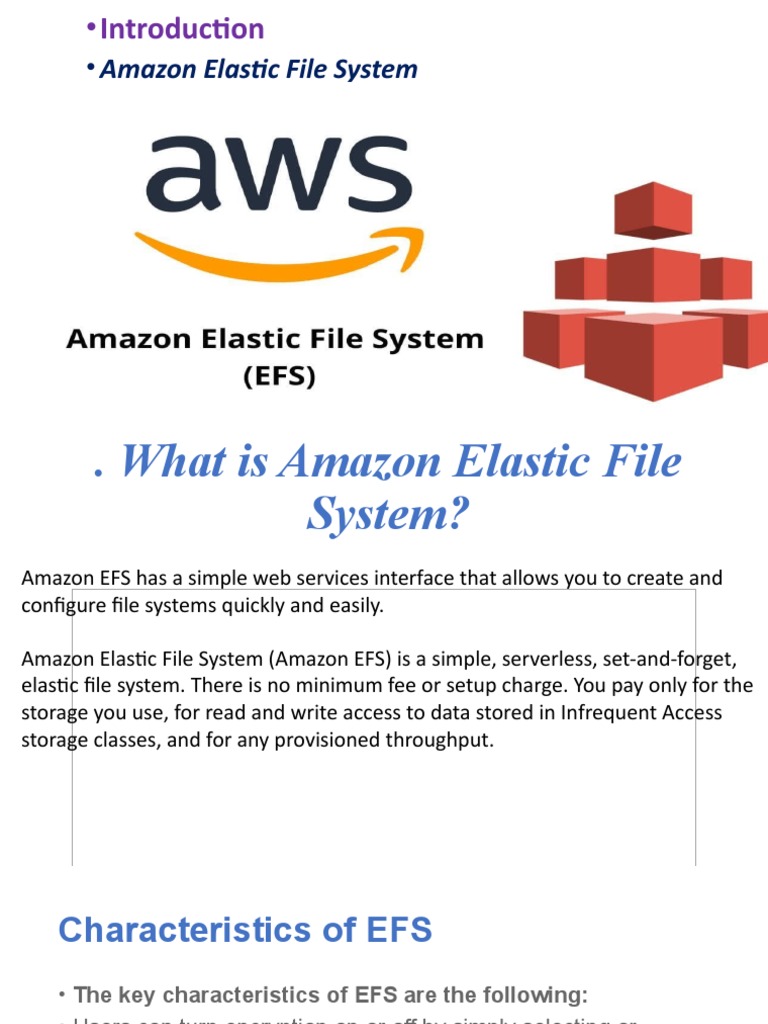 Amazon Elastic File System | PDF | Encryption | Public Key Cryptography