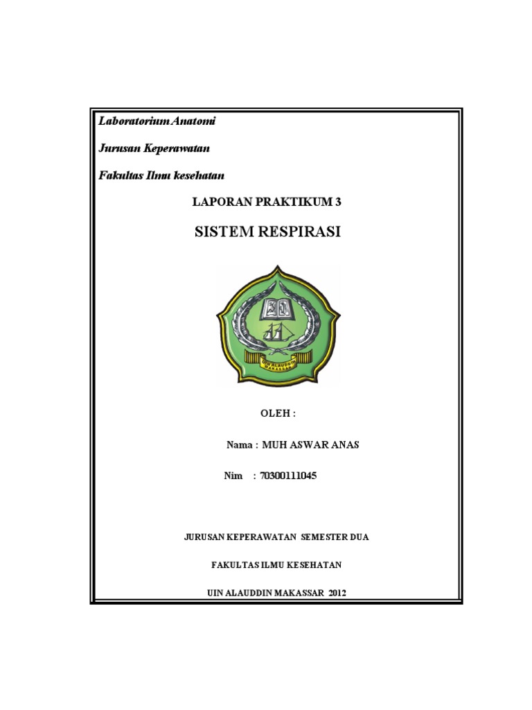 Lap Lab 3 Respirasi | PDF
