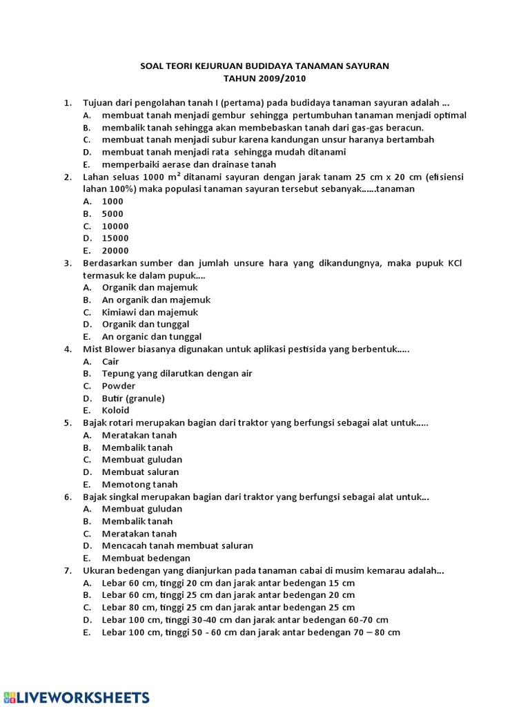 Soal ATS - 50 PG | PDF