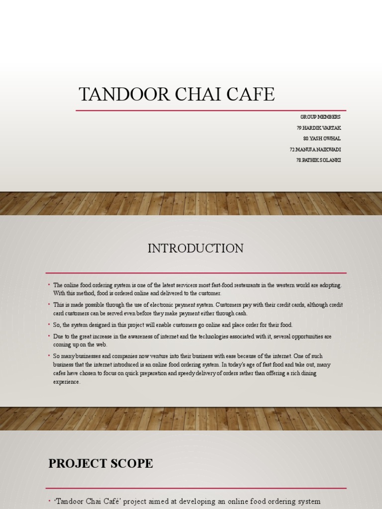 Tandoor Chai Cafe | PDF | Menu | Restaurants