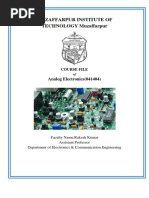 RTU Syllabus 3rd Sem | PDF