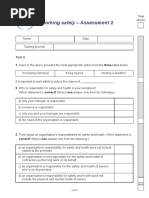 IOSH Managing Safely Questions and Answers Sample PDF | PDF | Risk | Risk Assessment