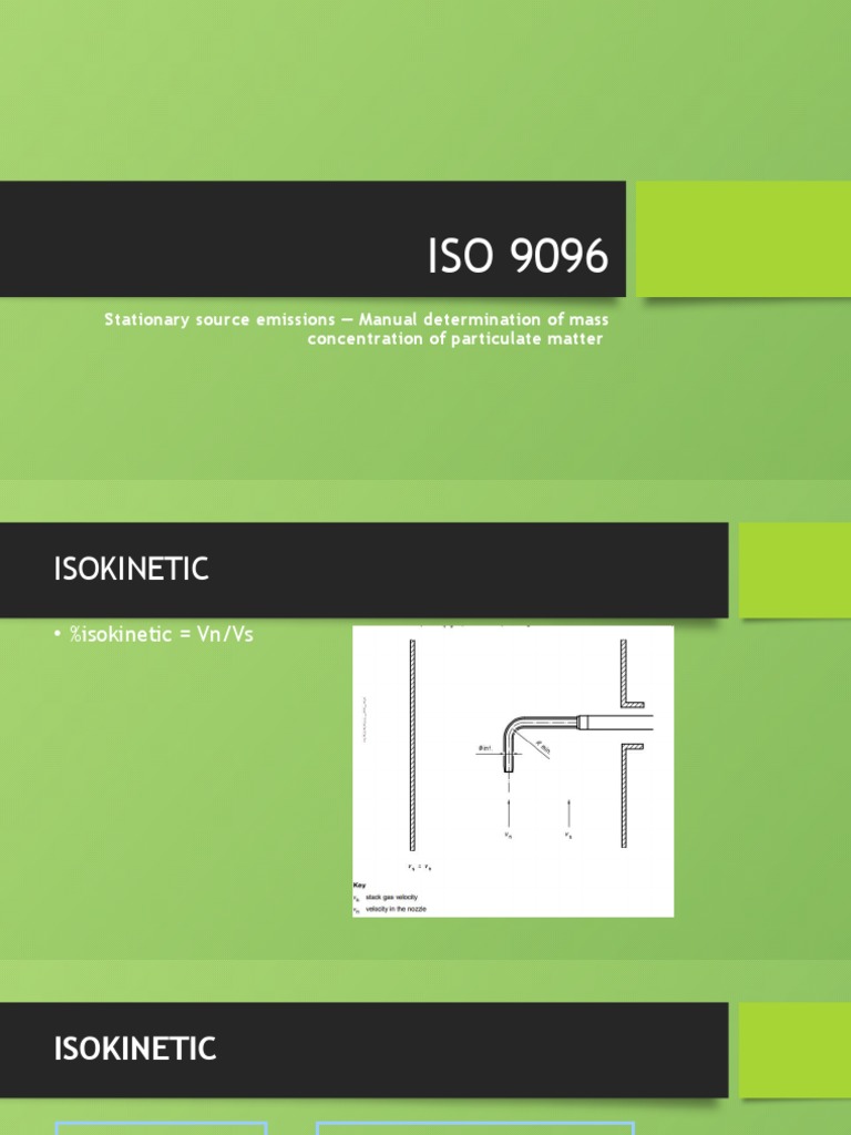 Iso 9096 | PDF | Gases | Particulates