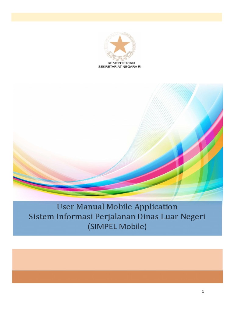 SIMPEL v.2 - Panduan Pengguna SIMPEL Mobile | PDF