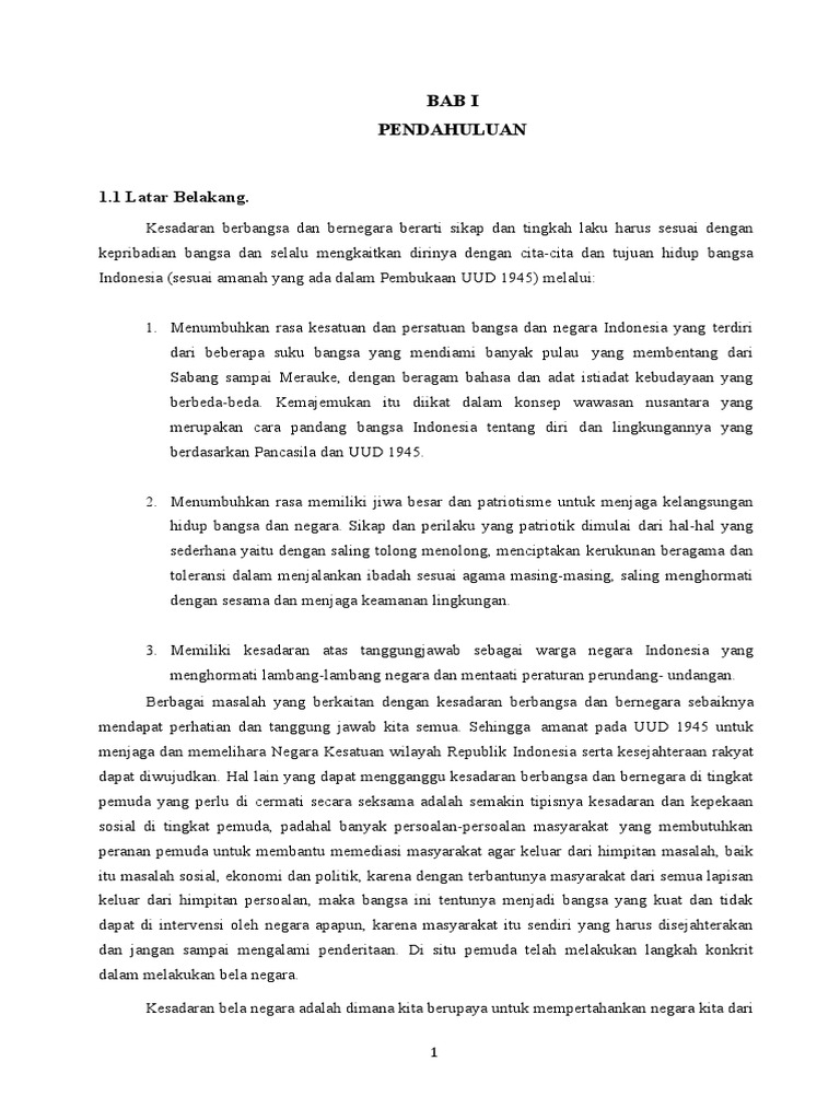 Makalah Pentingnya Wawasan Kebangsaan | PDF Makalah Pentingnya Wawasan Kebangsaan | PDF