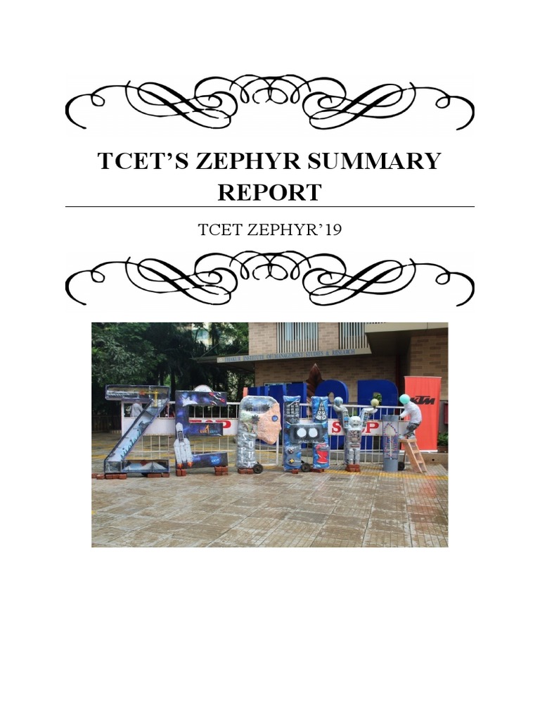 Zephyr Report | PDF