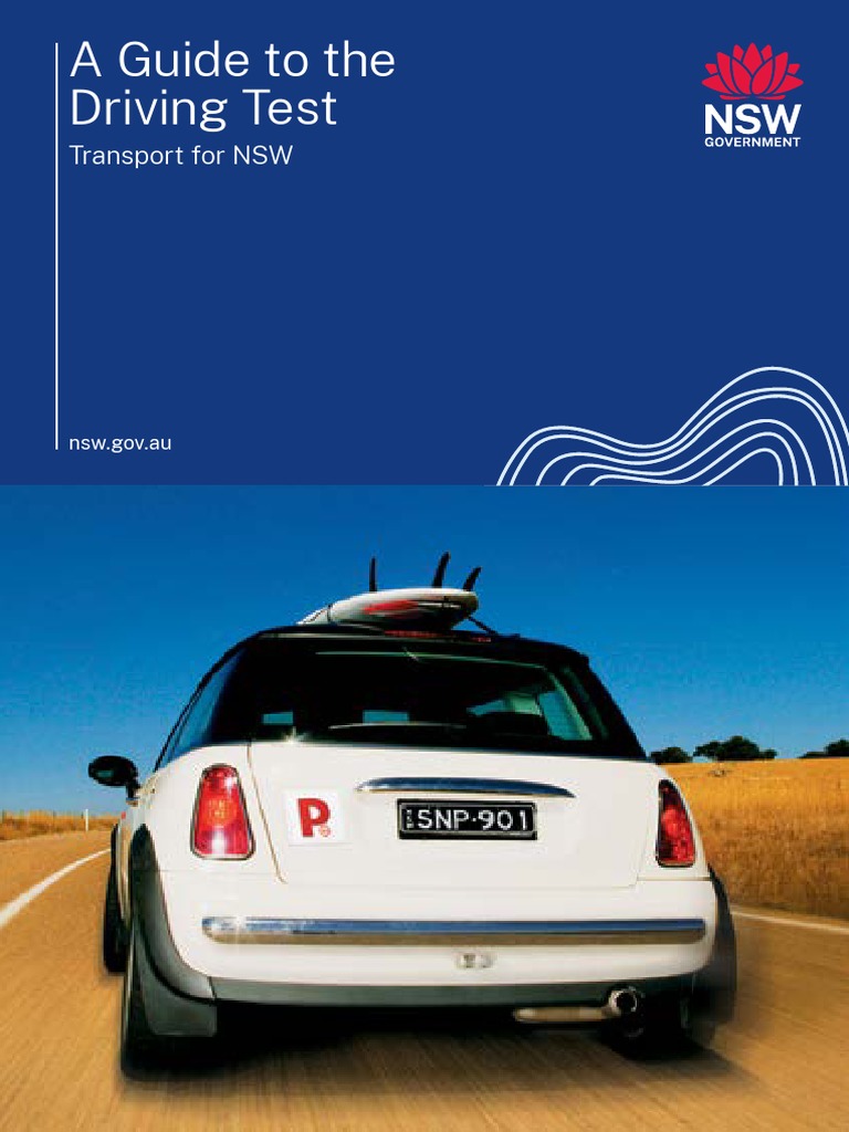 Guide To Driving Test | PDF | Traffic | Driving