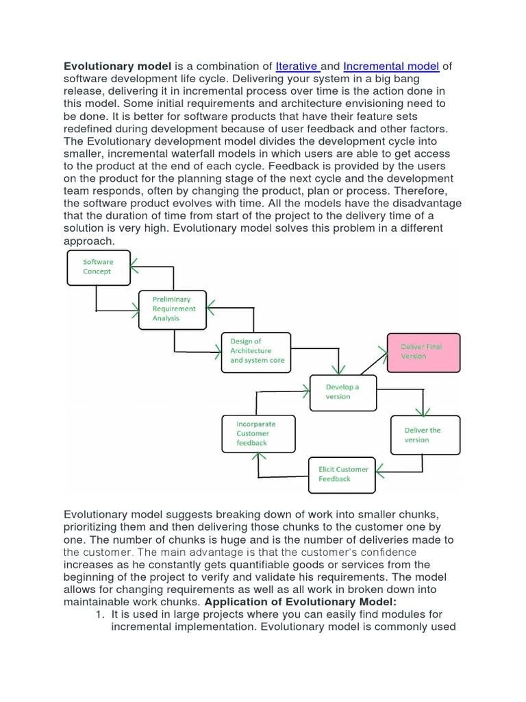 Evolutionary Model | PDF | Software Development Process | Computer ...