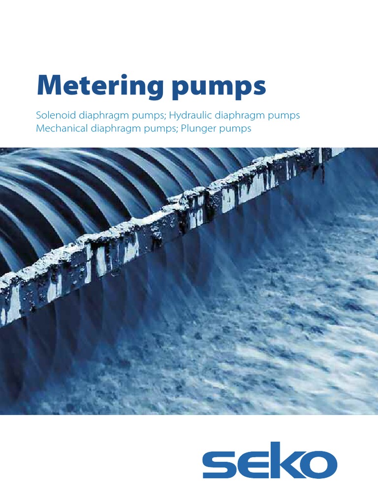 Metering Pump Seko | PDF | Pump | Valve