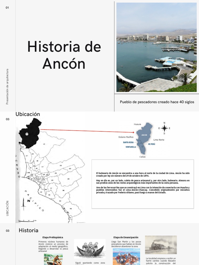 Historia y evolución de Ancón | PDF | Lima
