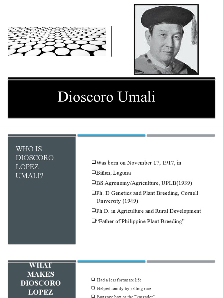 Dioscoro Umali | PDF | Seed | Plant Breeding