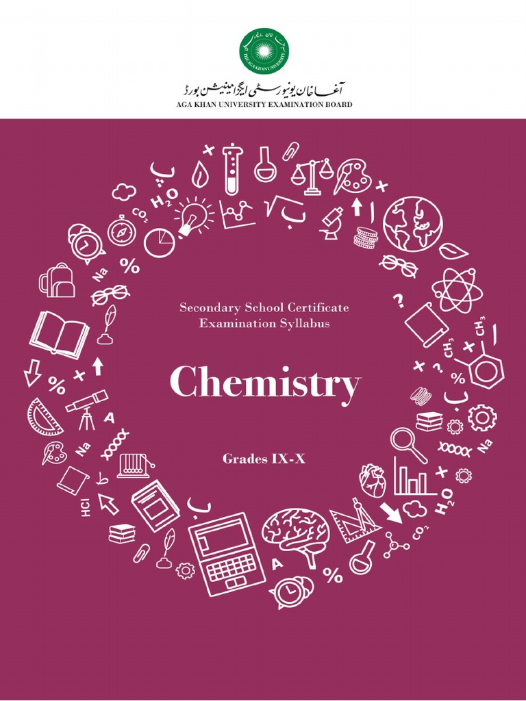 Chemistry IX-X Syllabus 2022 (S2) | PDF | Redox | Chemical Bond
